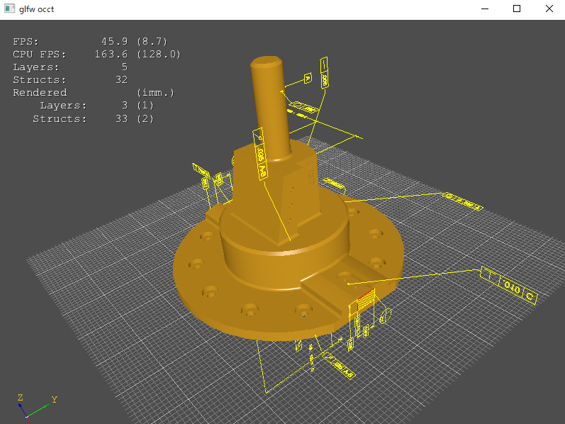 STEP AP242形式のファイルの読み込み（OCCT） - イズミビジョンラボ合同会社